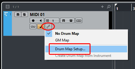 Cubase - How to load a Drum Map